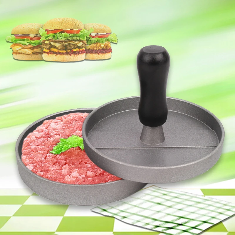 New Kitchenware Hamburger Burger Meat Press Device Cutlet Mold Bbq ...